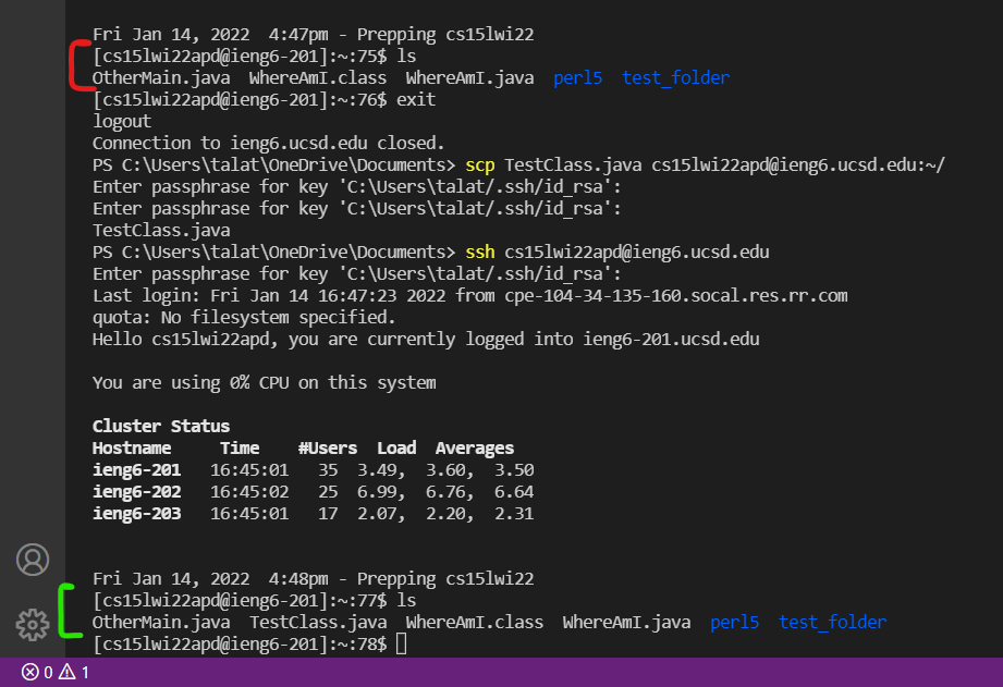 Accessing A Remote Computer via SSH | cse15l-lab-reports